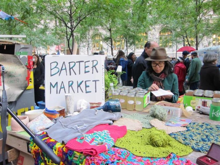Barter Market Replaces Money At Occupy Wall Street - Shareable